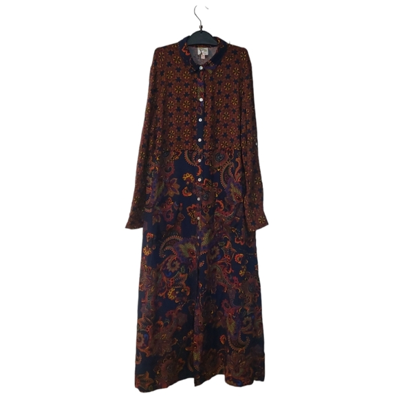 fig and flower | Dresses | Fig Flower Long Sleeves Roll Tab Sleeves ...